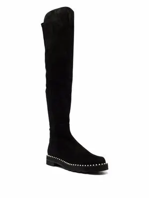 STUART WEITZMAN Over-the-knee Beaded Boots