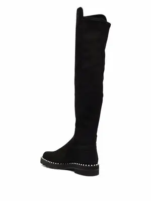 STUART WEITZMAN Over-the-knee Beaded Boots