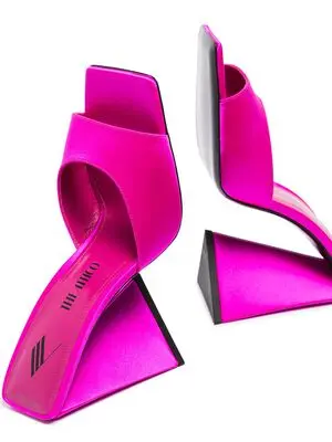 Attico Devon 115mm Satin Sandals