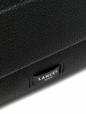LANCEL Ninon De-l Flap Bag - Black