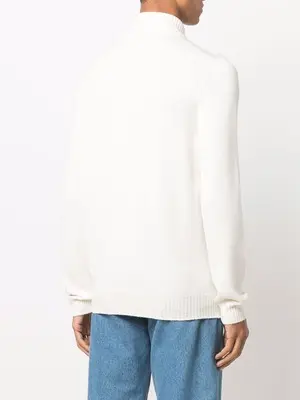 FILERIA Roll Neck Jumper - Neutrals