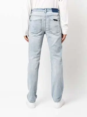 Ksubi Hazlow Washed Slim-fit Jeans - Blue