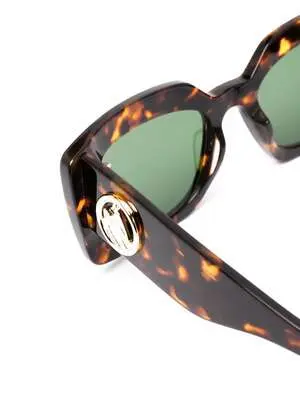LANVIN Rectangle-frame Sunglasses