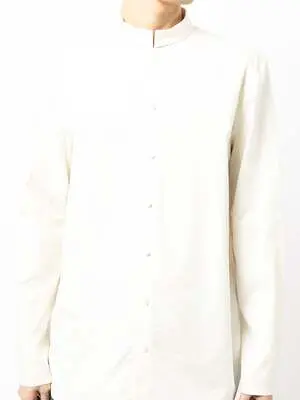 Shiatzy Chen Mandarin-collar Long-sleeve Shirt
