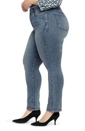 NYDJ Sheri Slim Straight Leg Jeans - Playlist