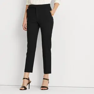 Ralph Lauren Straight Ponte Pant - Polo Black