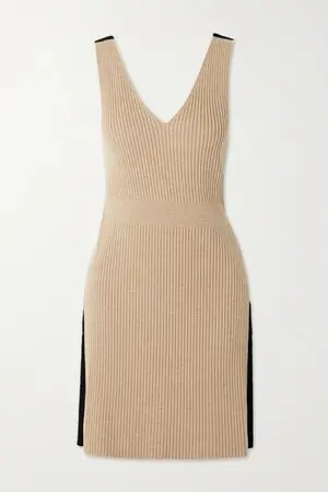 Loewe Backless Ribbed Wool Tunic