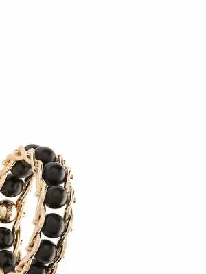 Dolce & Gabbana 18k Yellow Sicily Jade Ring - Gold