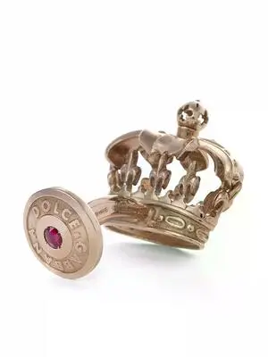 Dolce & Gabbana 18k White Royal Diamond Cufflinks - Silver