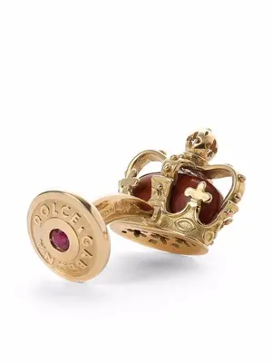 Dolce & Gabbana 18k Royal Jasper, Ruby And Sapphire Cufflinks - Gold