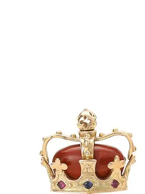 Dolce & Gabbana 18k Royal Jasper, Ruby And Sapphire Cufflinks - Gold