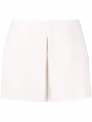 Valentino Garavani Inverted Pleat-detail Skort