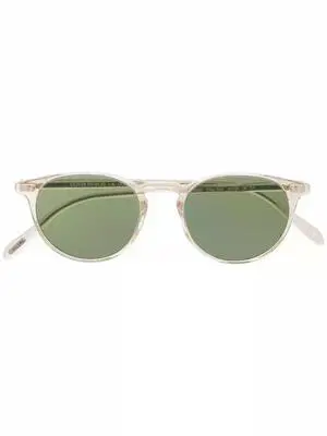 Oliver Spencer Round Frame Sunglasses - Neutrals