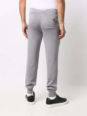 Corneliani Drawstring Virgin Wool-blend Track Pants