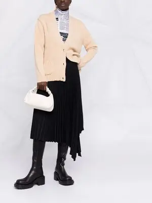 Off-White Reverse-logo Oversized Cardigan