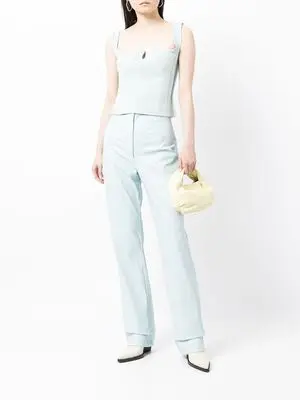 Paris Georgia High-waisted Flared Trousers