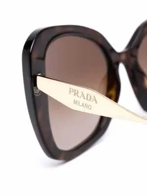 Prada Cat-eye Tortoiseshell Sunglasses