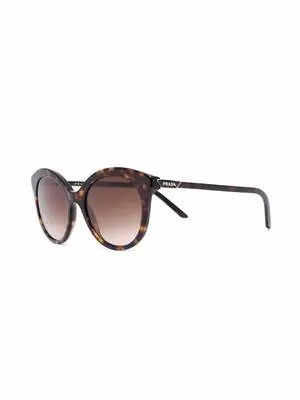 Prada Tortoiseshell Cat-eye Sunglasses