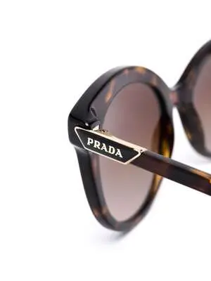Prada Tortoiseshell Cat-eye Sunglasses