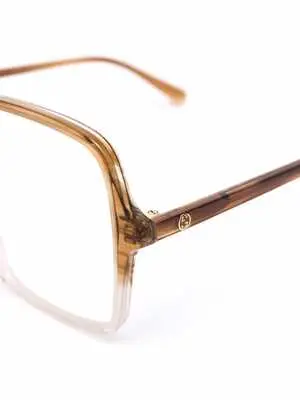 Gucci Oversized Square-frame Glasses