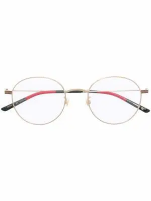 Gucci Round-frame Glasses - Gold