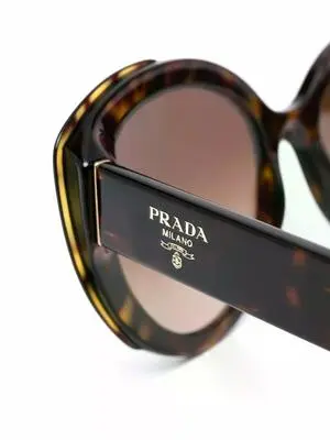 Prada Tortoiseshell Cat-eye Sunglasses