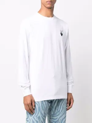 Off-White Gradient Arrows-motif Longsleeved T-shirt