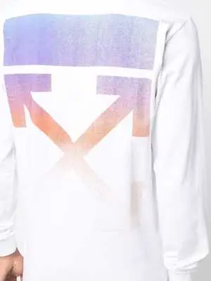 Off-White Gradient Arrows-motif Longsleeved T-shirt