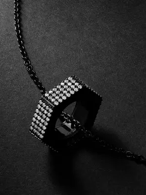 EERA Bullone Diamond Pendant Necklace