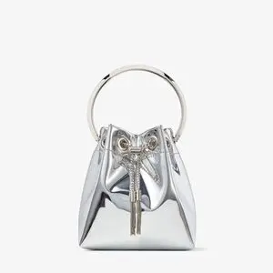 JIMMY CHOO Jimmy Choo Bon Bon Mini Bag Silver