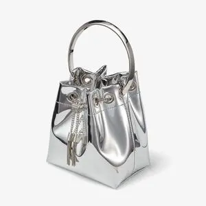 JIMMY CHOO Bon Bon Mini Bag - Silver