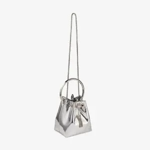 JIMMY CHOO Bon Bon Mini Bag - Silver