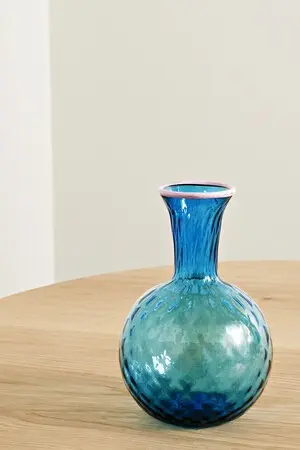 La DoubleJ Murano Glass Carafe - Blue