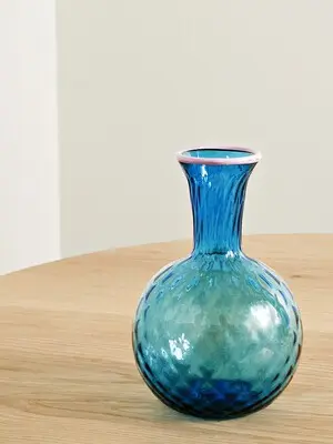 La DoubleJ Murano Glass Carafe - Blue