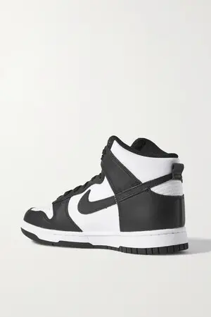Nike Dunk High Leather Sneakers - White