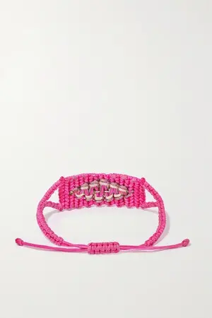 DIANE KORDAS Evil Eye Diamond And Sapphire Bracelet