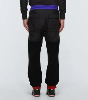 Moncler Fleece Wool-blend Pants