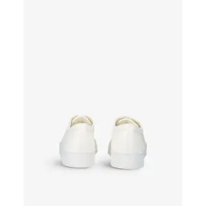 THE ROW Marie H Lace-up Leather Trainers
