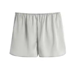 Cuyana Washable Charmeuse Shorts Plum