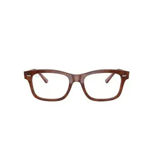 Ray-ban Burbank Optics Eyeglasses Frame Clear Lenses Polarized