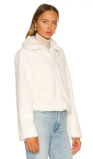 Superdown Tianna Faux Fur Jacket
