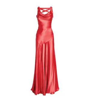 Jenny Packham X 007 Casino Royale Silk Gown