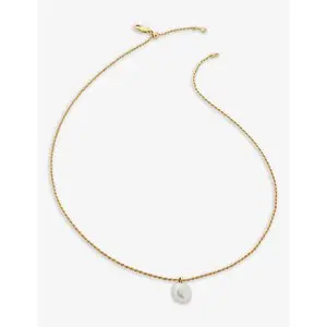 Monica Vinader Nura Keshi Pearl Necklace - White