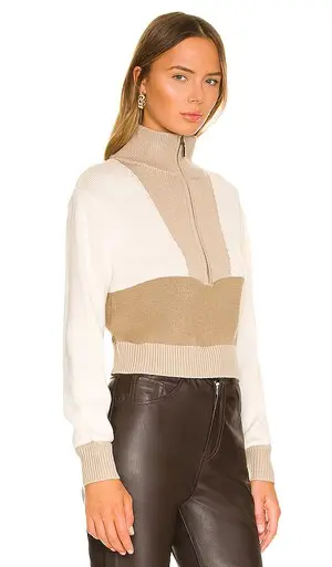 L'academie Cheshire Half Zip Sweater