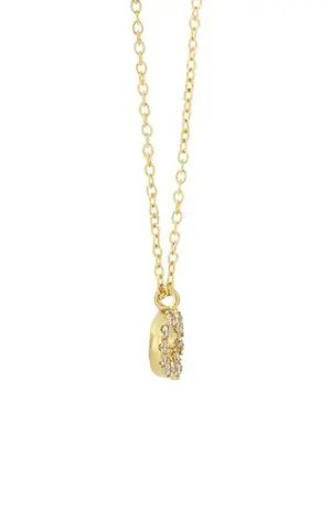 Bony Levy Icon Pavé Diamond Initial Pendant Necklace - 18k Yellow Gold - Q