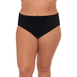 Magicsuit Shirred Bikini Bottom - Black