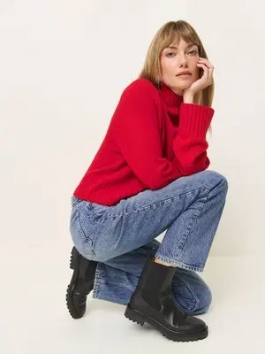 REFORMATION REFORMATION Katerina Lug Sole Chelsea Boot Black