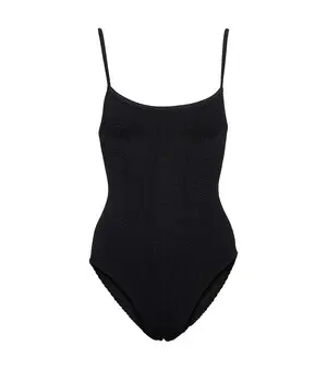Hunza G Black Swimsuits