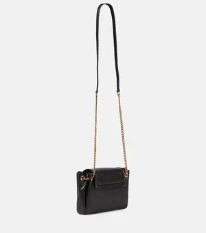 Saint Laurent Nolita Mini Leather Shoulder Bag - Black