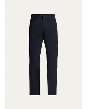 Theory Raffi Neoteric Twill Pants - Dark Navy